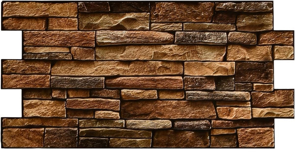 PVC Slate Stone Panels – Finecraft Decor