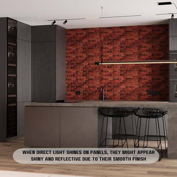 PVC Red Brick Wall Panels – Durable & Affordable Design for Any Space ...